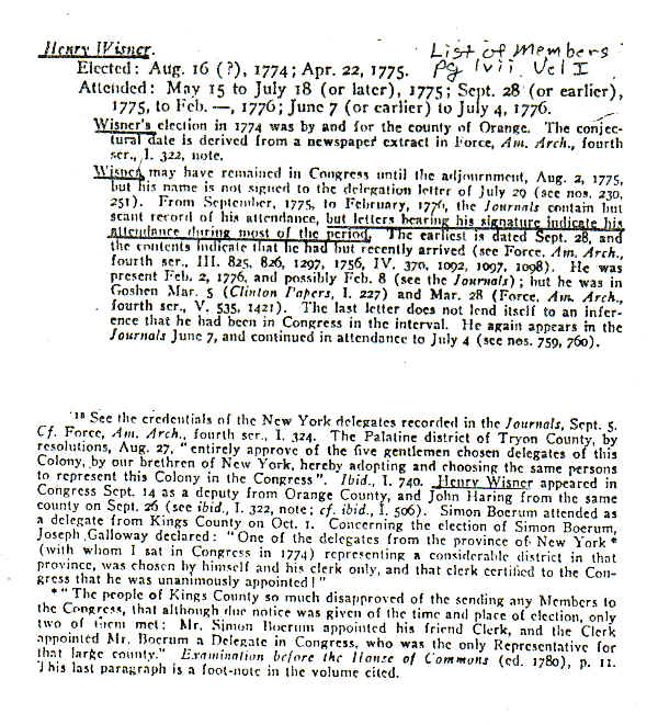 henry wisner – Keeper of the Family